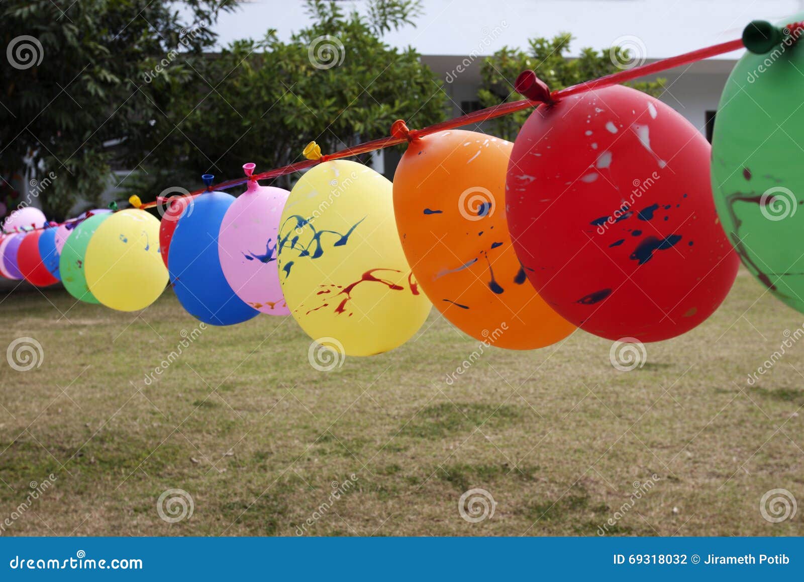 Balloon for Kits To Play at Play Ground Stock Photo - Image of play ...