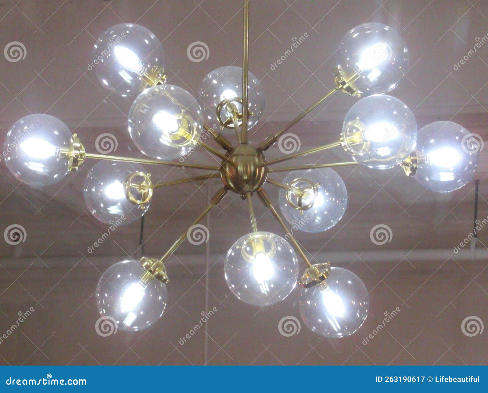 Balloon light stock image. Image of retail, streetlight - 263190617