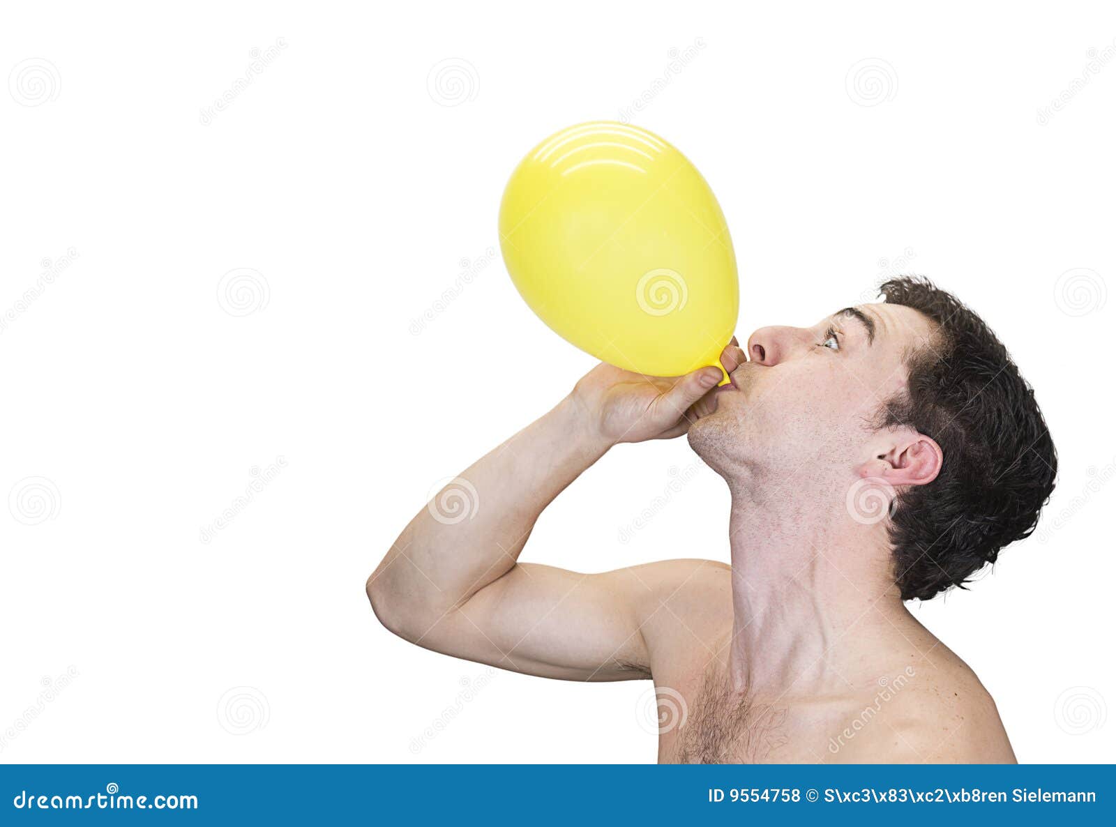 Balloon man stock photo. Image of simplicity, playing - 9554758