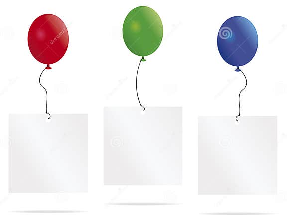 Balloon messages stock vector. Illustration of sell, green - 23932608