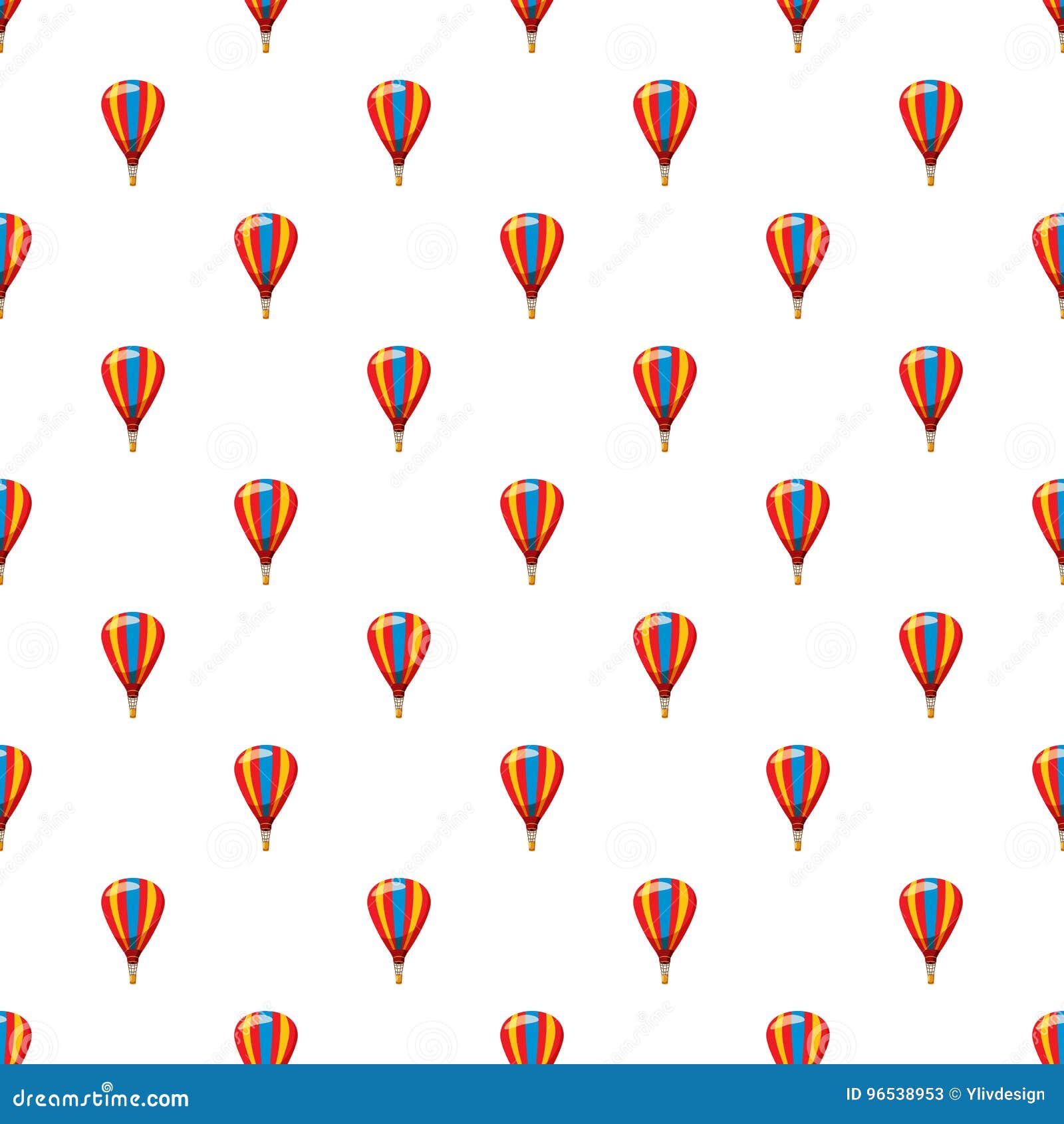 Balloon pattern stock vector. Illustration of ballooning - 96538953