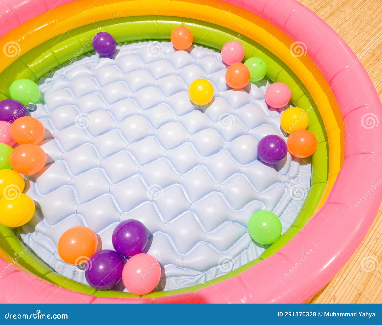 Balloon Pool for Bathing Plastic Balls Stock Photo - Image of little ...