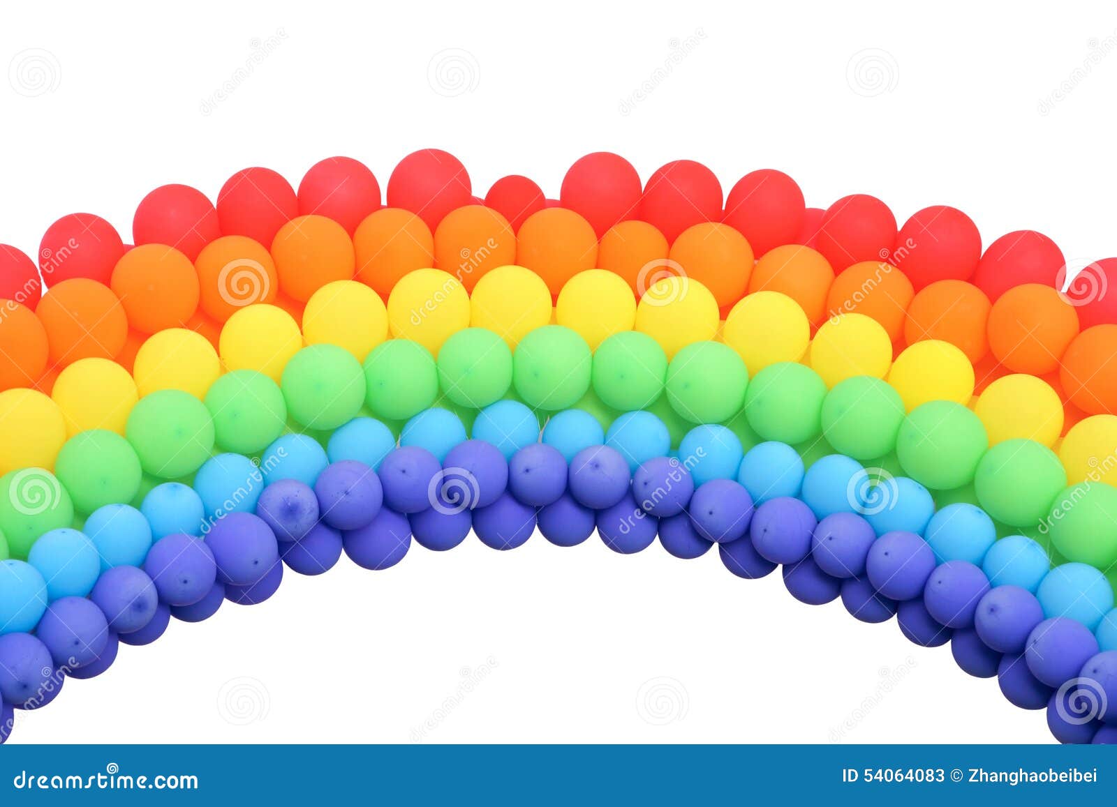 Balloon Rainbow Royalty-Free Stock Image | CartoonDealer.com #54065734