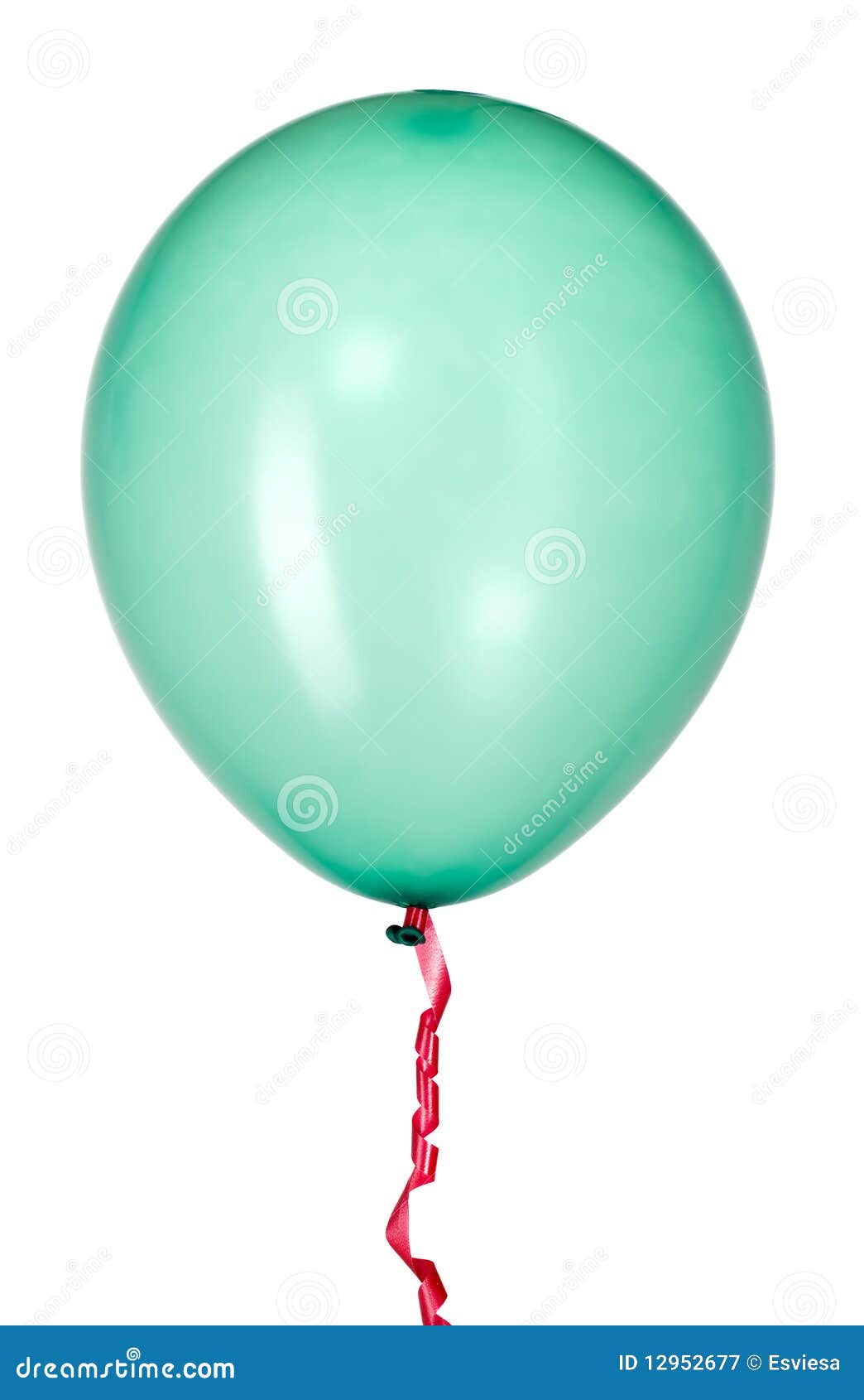 Balloon with Red String for Party Decoration Stock Image - Image of ...