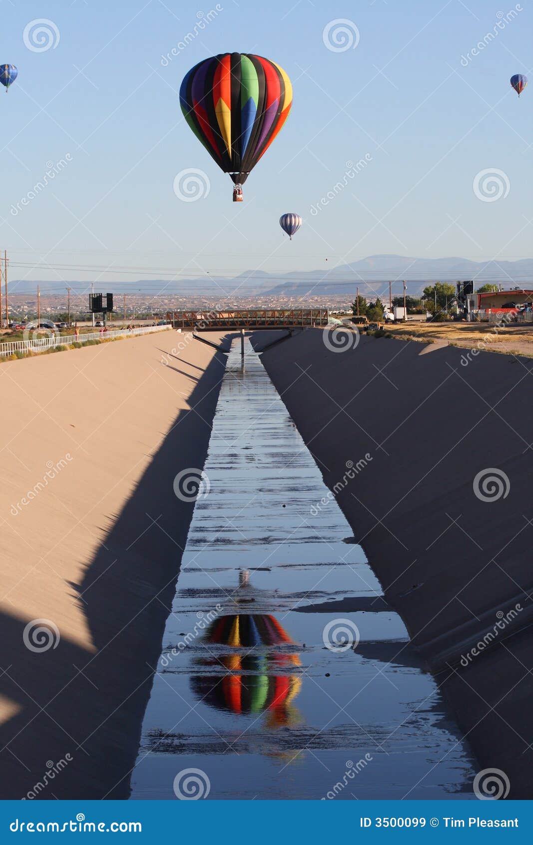 Balloon reflections stock image. Image of sport, flight - 3500099