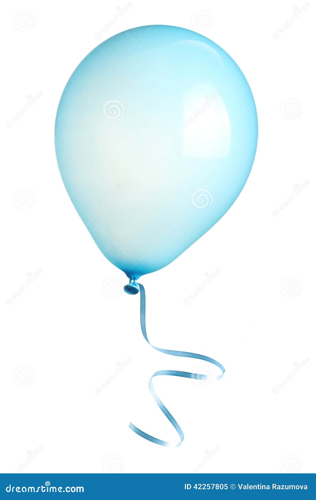 Balloon with Ribbon Isolated Stock Image - Image of backgrounds ...