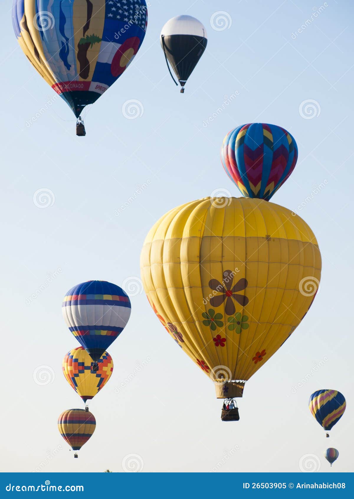 Balloon Show stock image. Image of memorial, blue, annual - 26503905