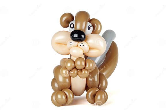 Balloon Squirrel stock photo. Image of children, creativity - 9031548