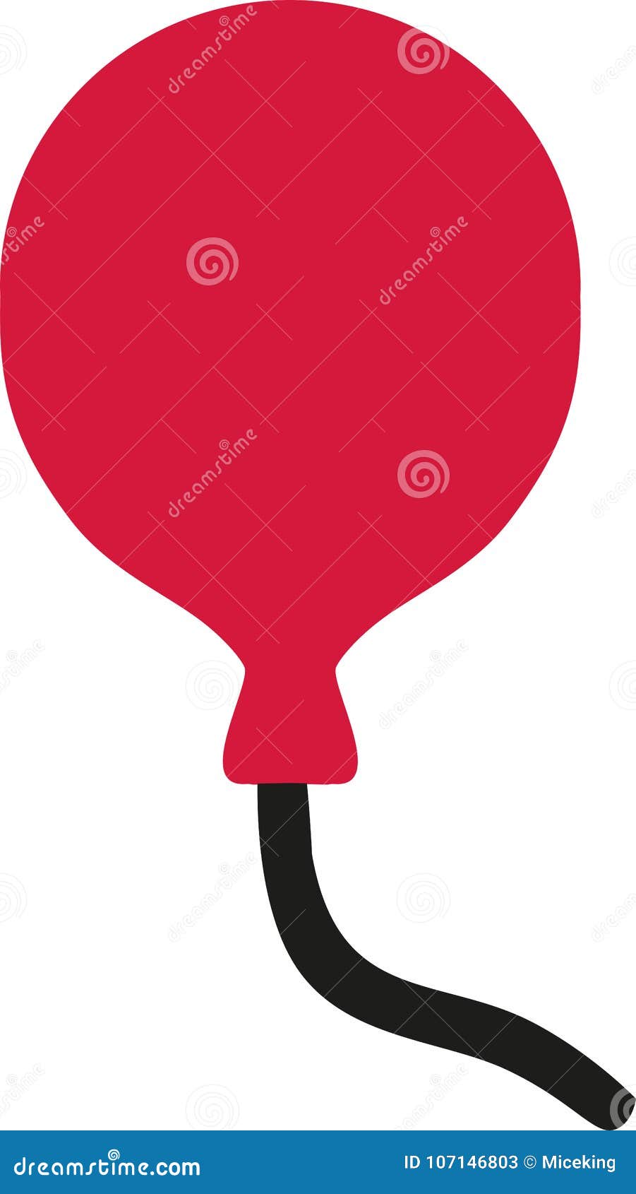 Balloon Symbol Vector Vector Stock Vector - Illustration of balloon ...
