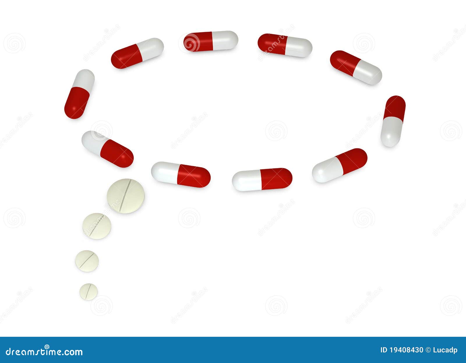 Balloon text - pills stock illustration. Illustration of abstract ...