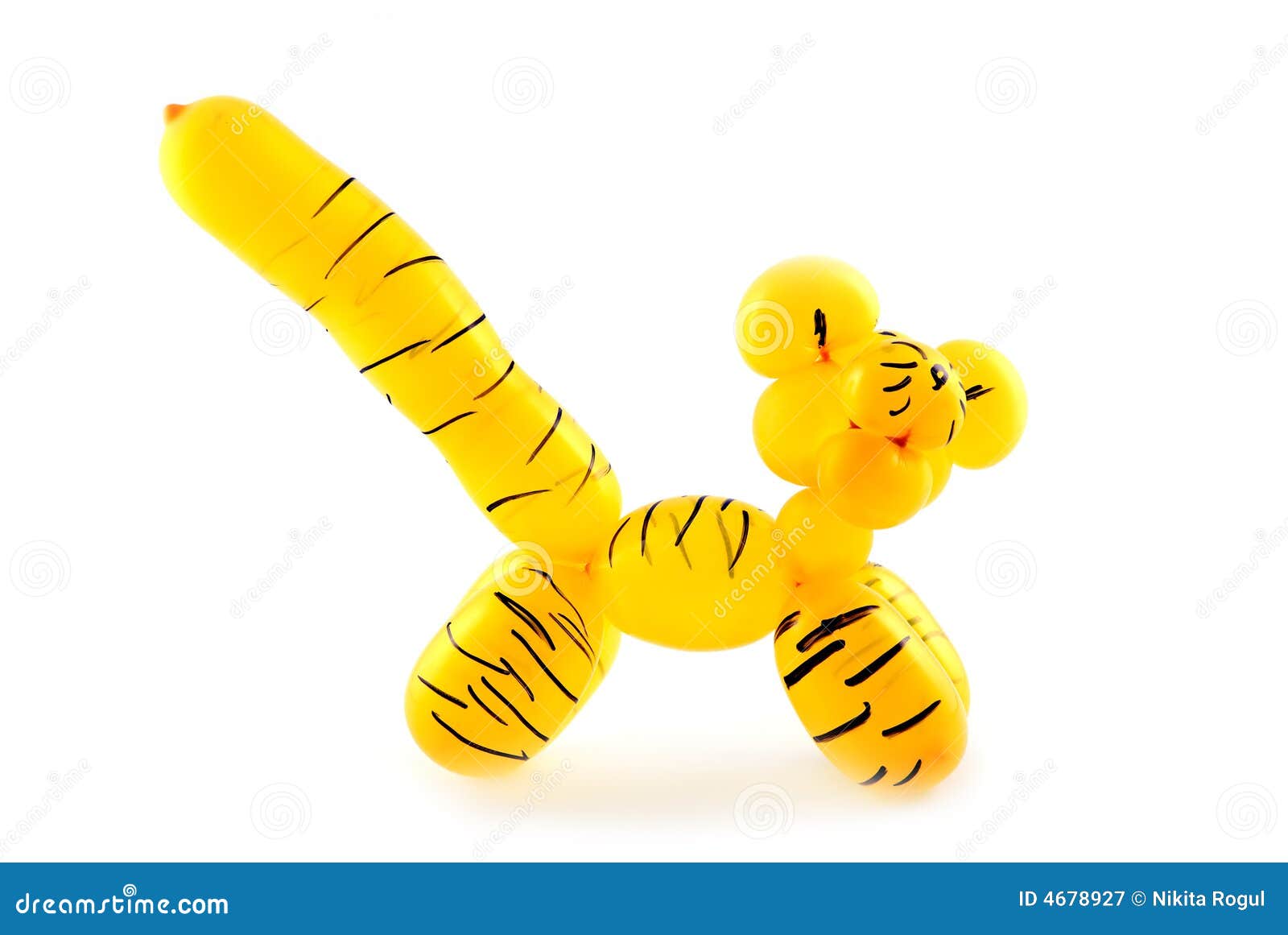 Balloon tiger stock image. Image of twist, party, sculpture - 4678927