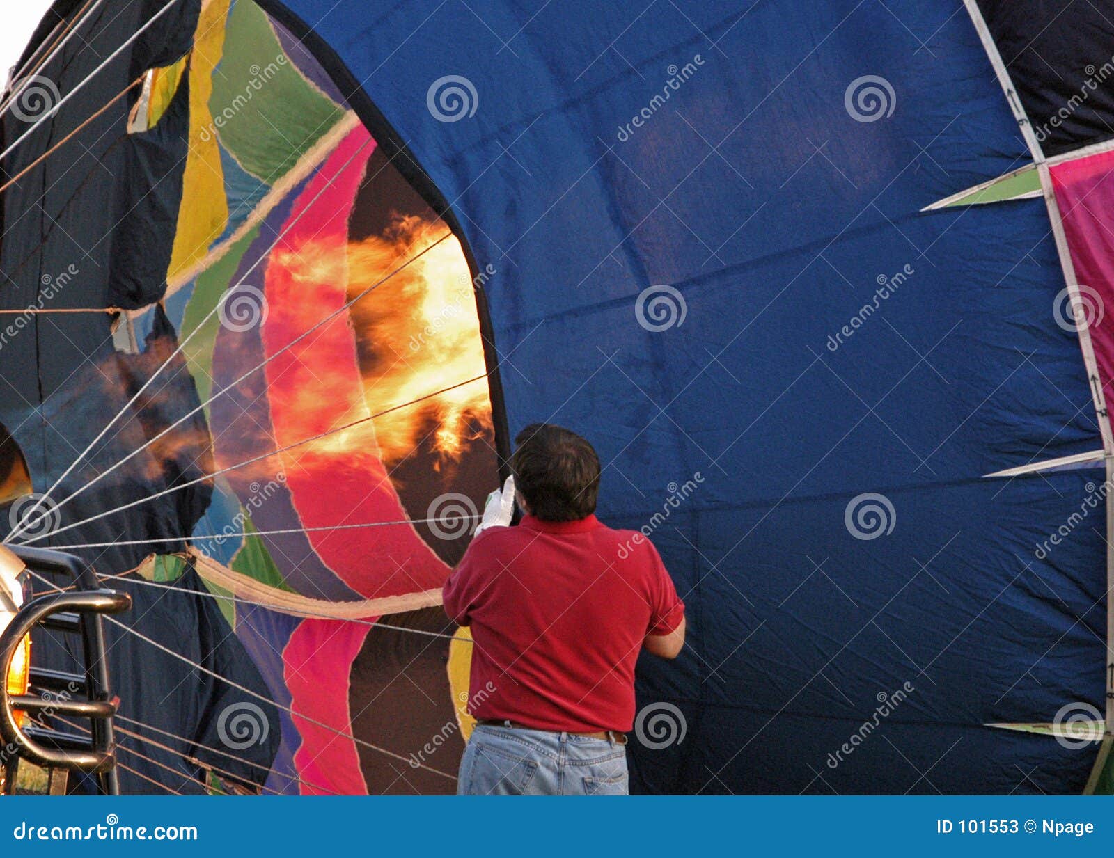 Balloonist II stock image. Image of flight, balloonist - 101553