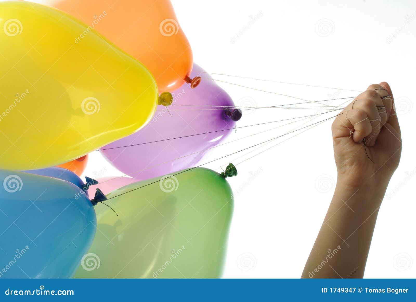 Balloons stock image. Image of cheer, cluster, baloon - 1749347