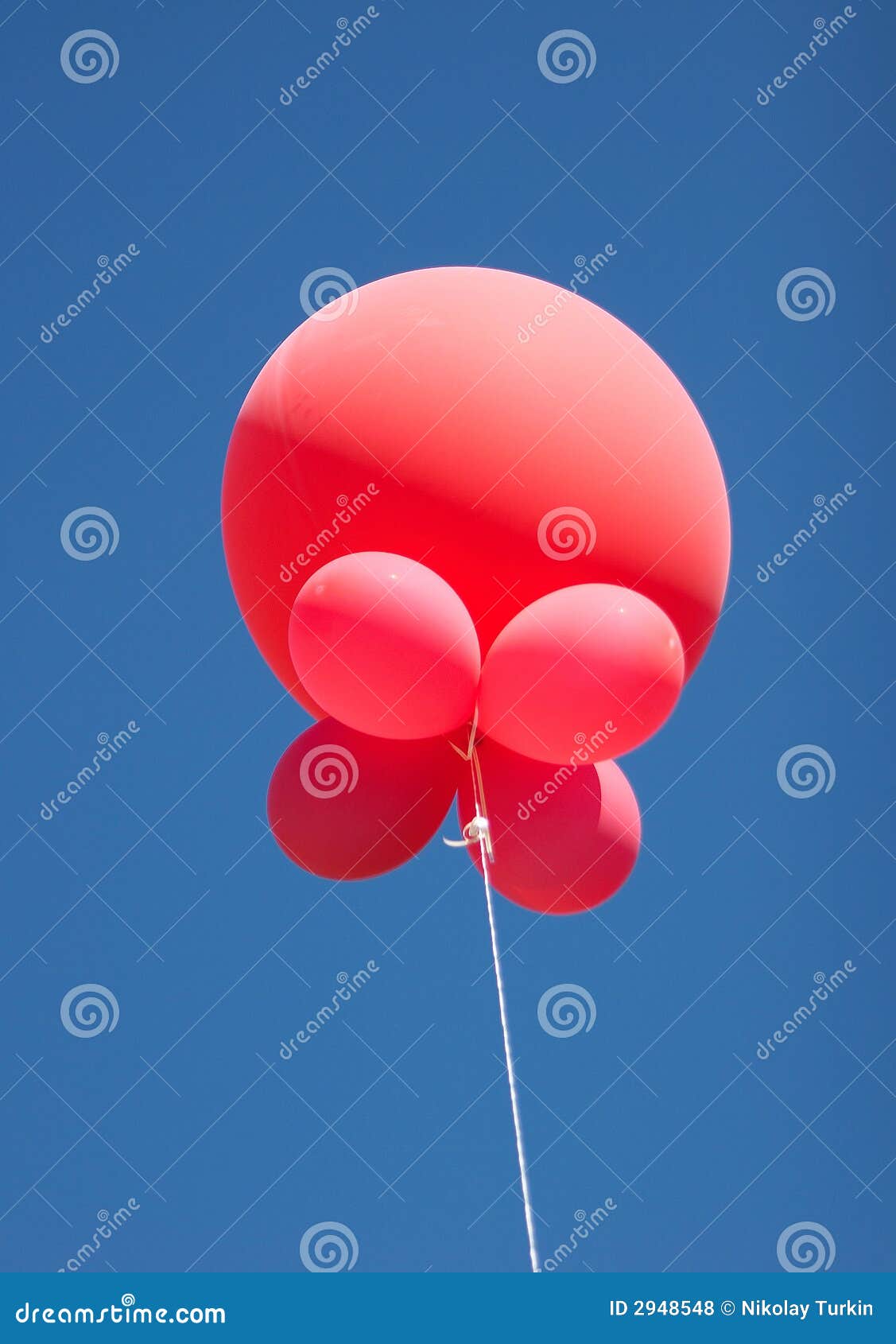 Balloons #3 stock photo. Image of strings, children, wedding - 2948548