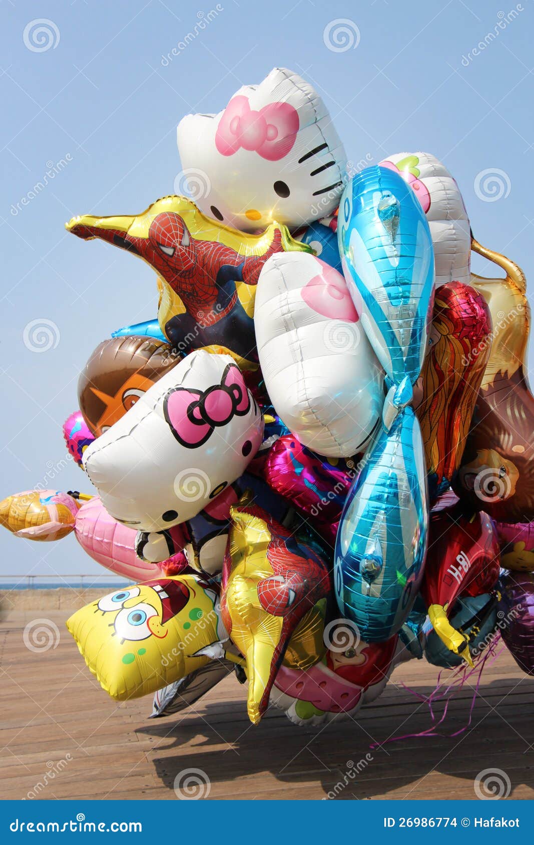 Balloons bouquet editorial stock image. Image of balloon - 26986774