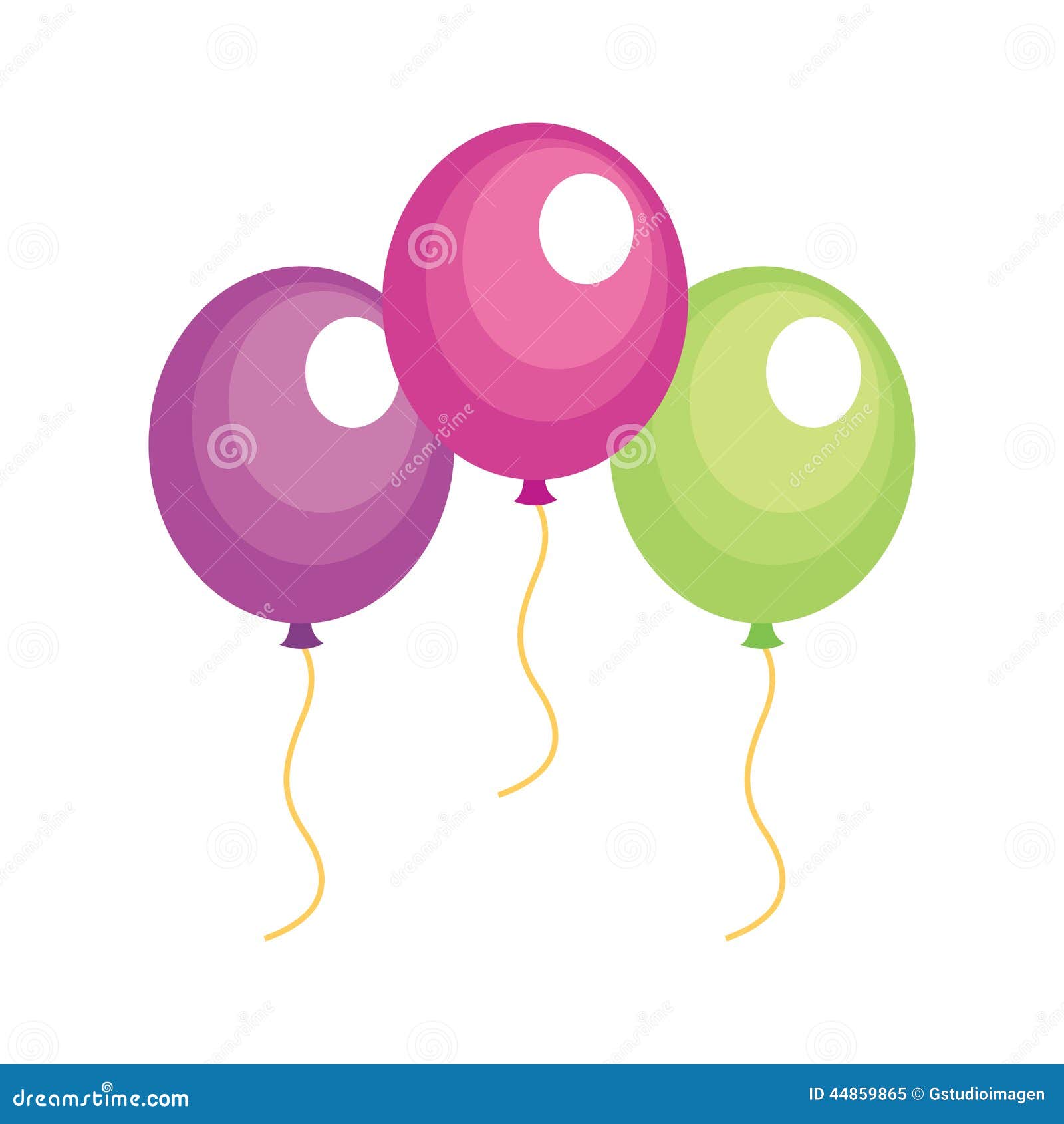 Balloons design stock vector. Illustration of baloon - 44859865