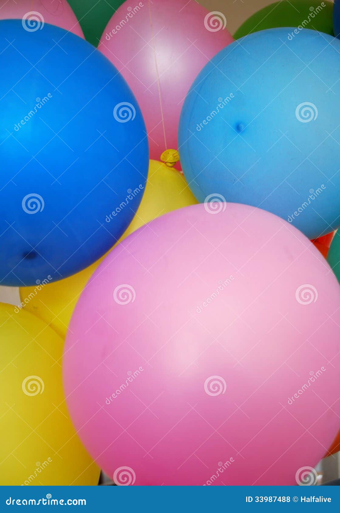 Balloons, different colors stock photo. Image of event - 33987488
