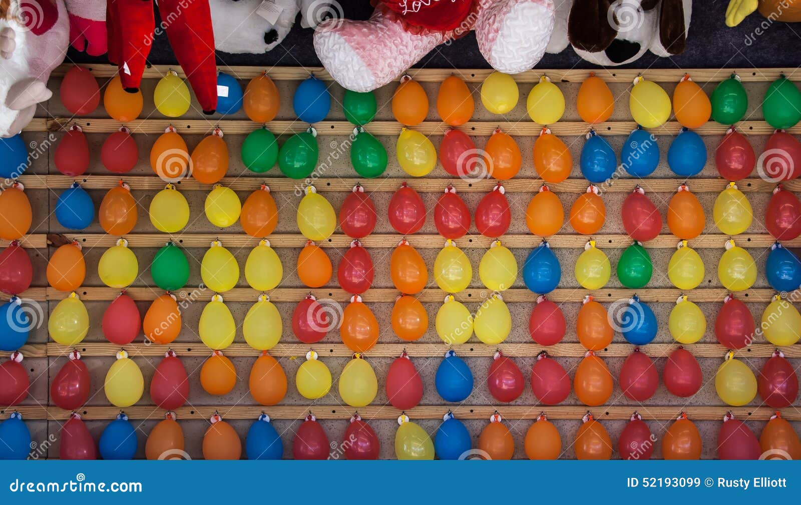Balloons at a fair stock image. Image of state, balloon - 52193099