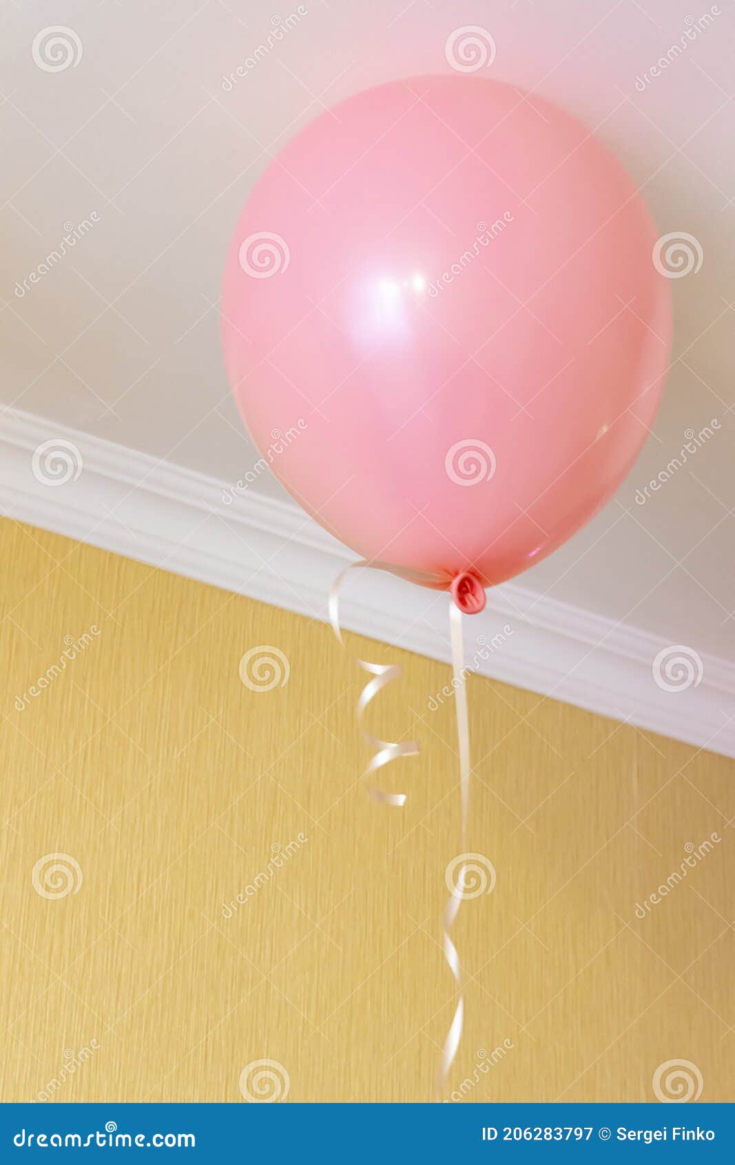 Balloons Filled with Helium Stock Image - Image of indoor, helium ...