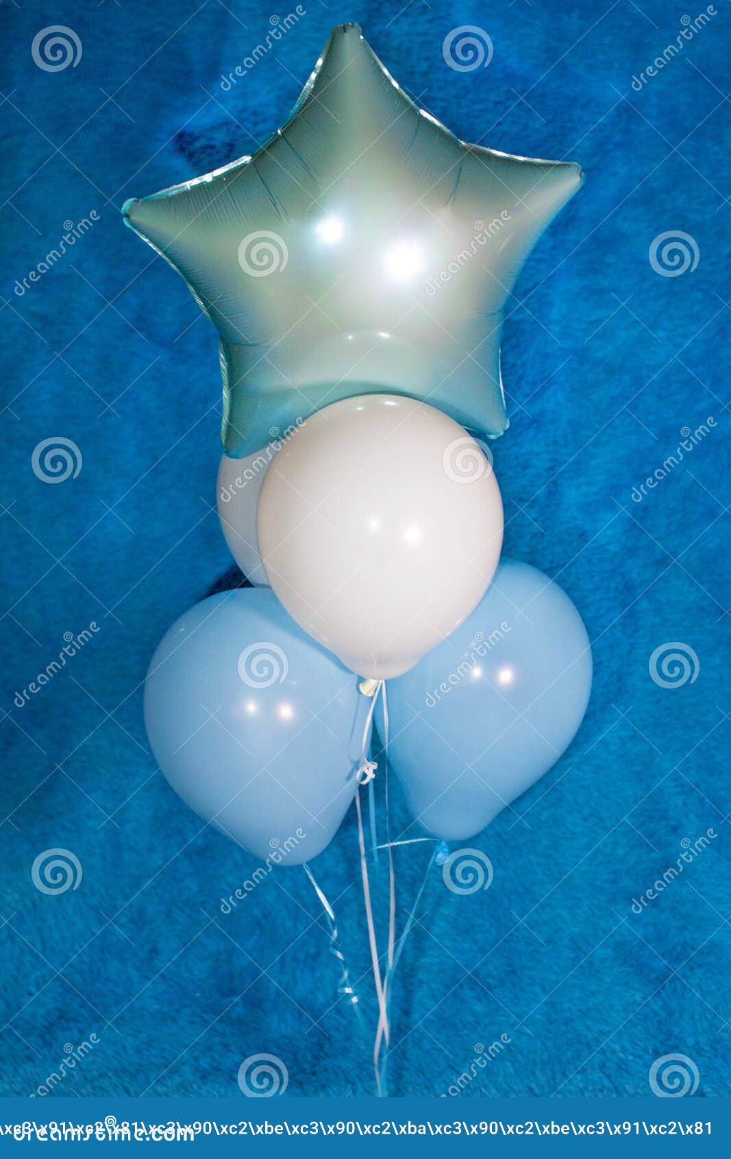 Balloons helium star. stock photo. Image of shiny, design - 127823672