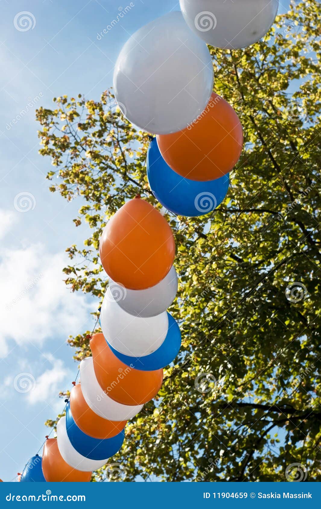Balloons in line. stock image. Image of balloons, white - 11904659