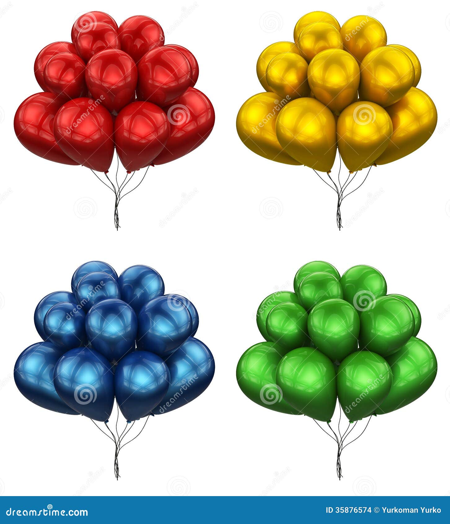 Balloons stock photo. Illustration of decoration, festive - 35876574