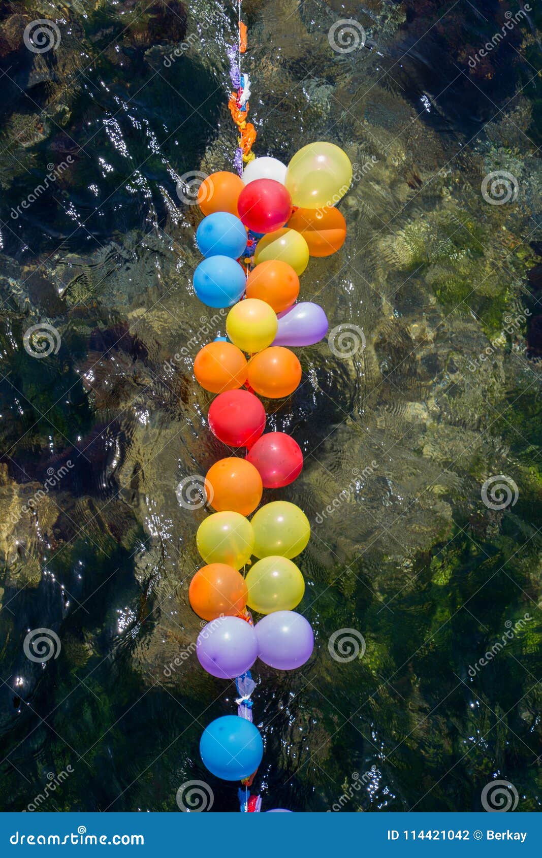 Balloons As Targets on Water Stock Photo - Image of water, outdoor ...