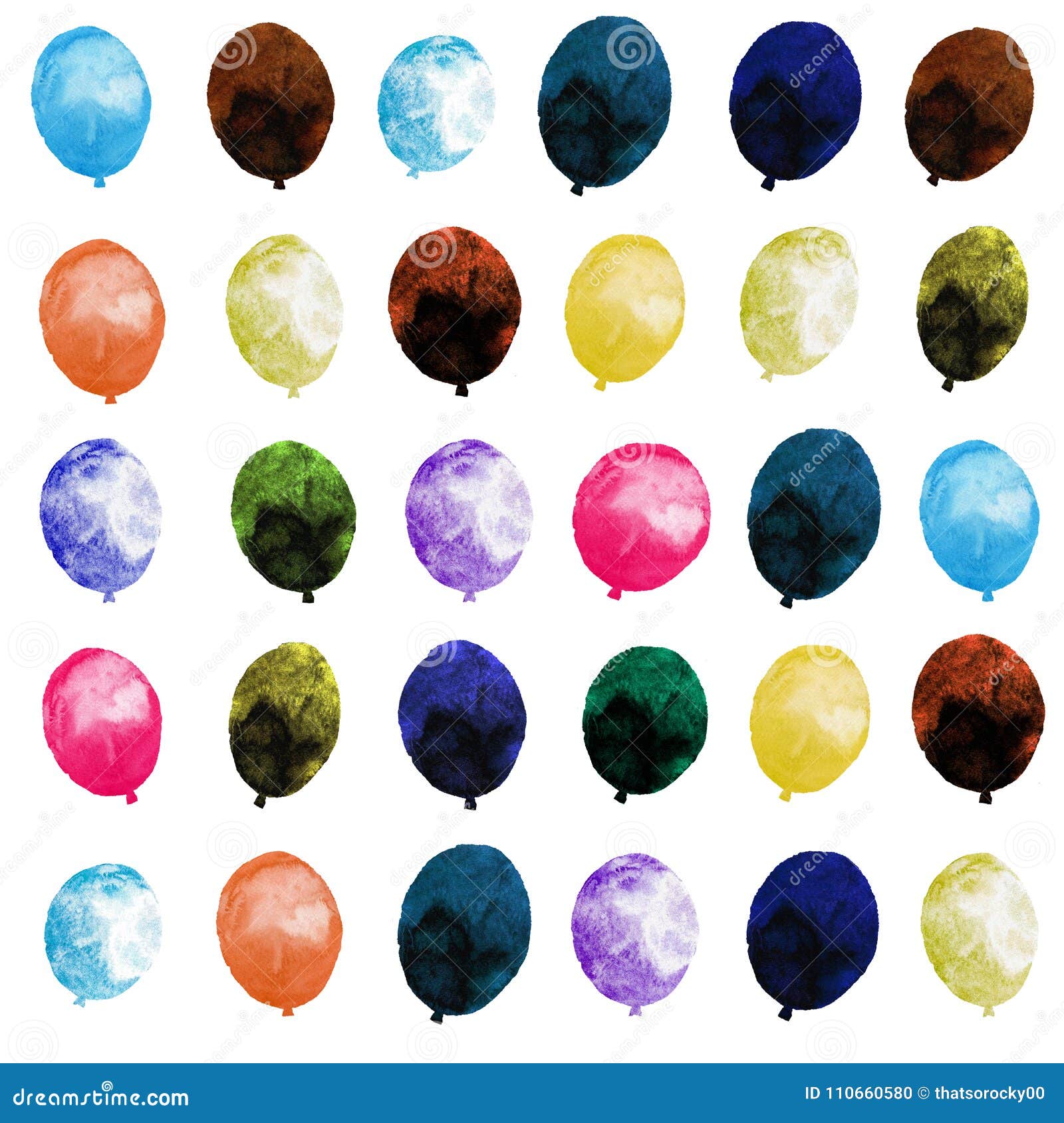Balloons Texture Repeat Modern Pattern Design Stock Illustration ...