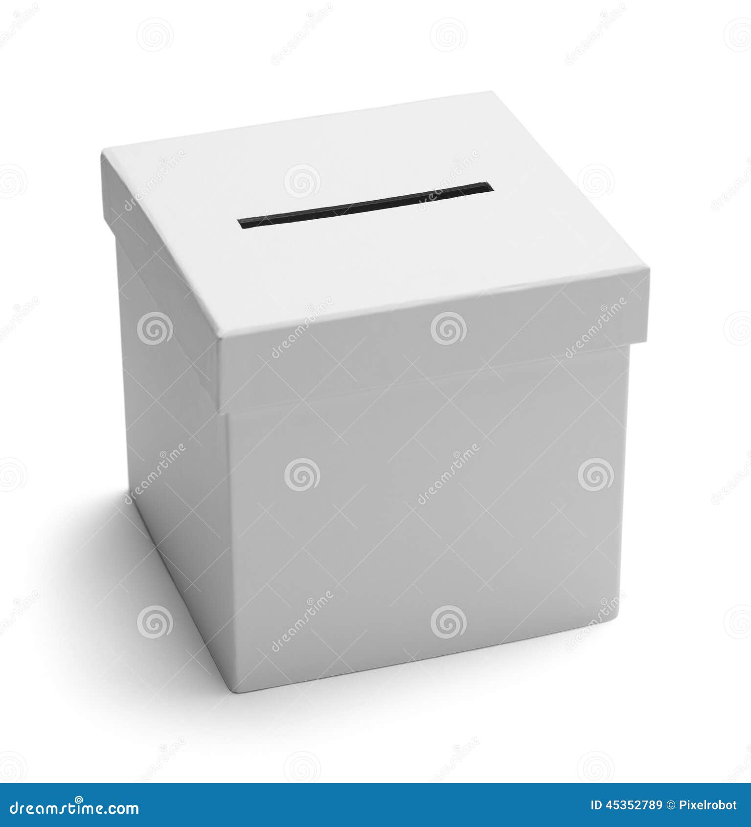 Ballot Box White stock image. Image of padded, mystery - 45352789