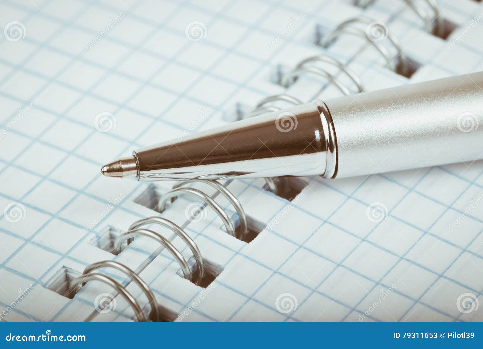Ballpoint pen and notebook stock image. Image of ballpoint - 79311653