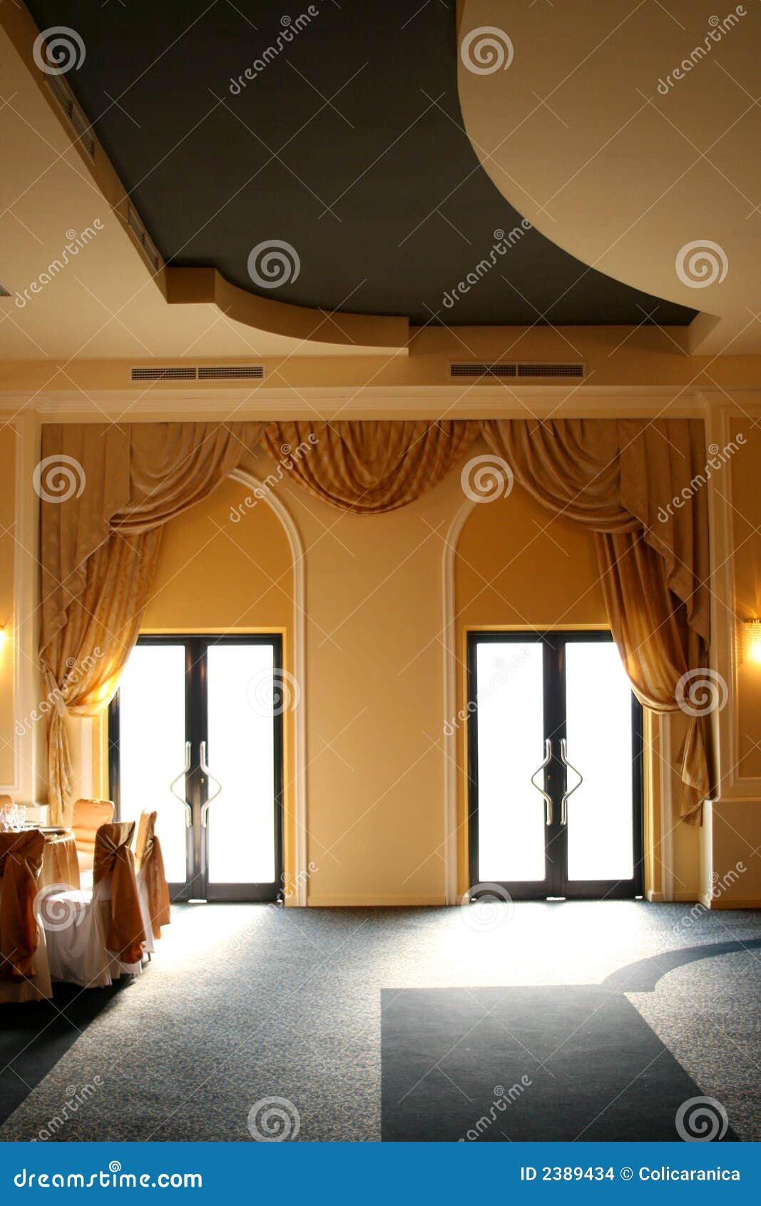 Ballroom stock photo. Image of rooms, weddings, gate, ward - 2389434