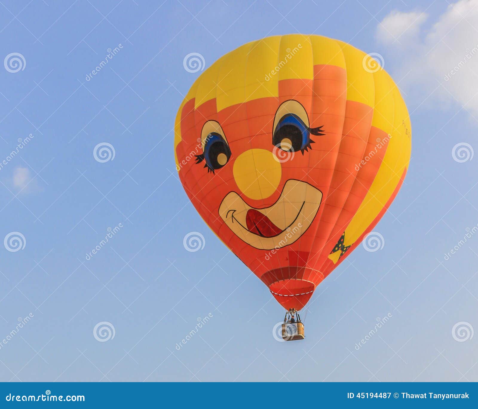 Funny Balloon stock image. Image of colorful, blue, smile - 45194487