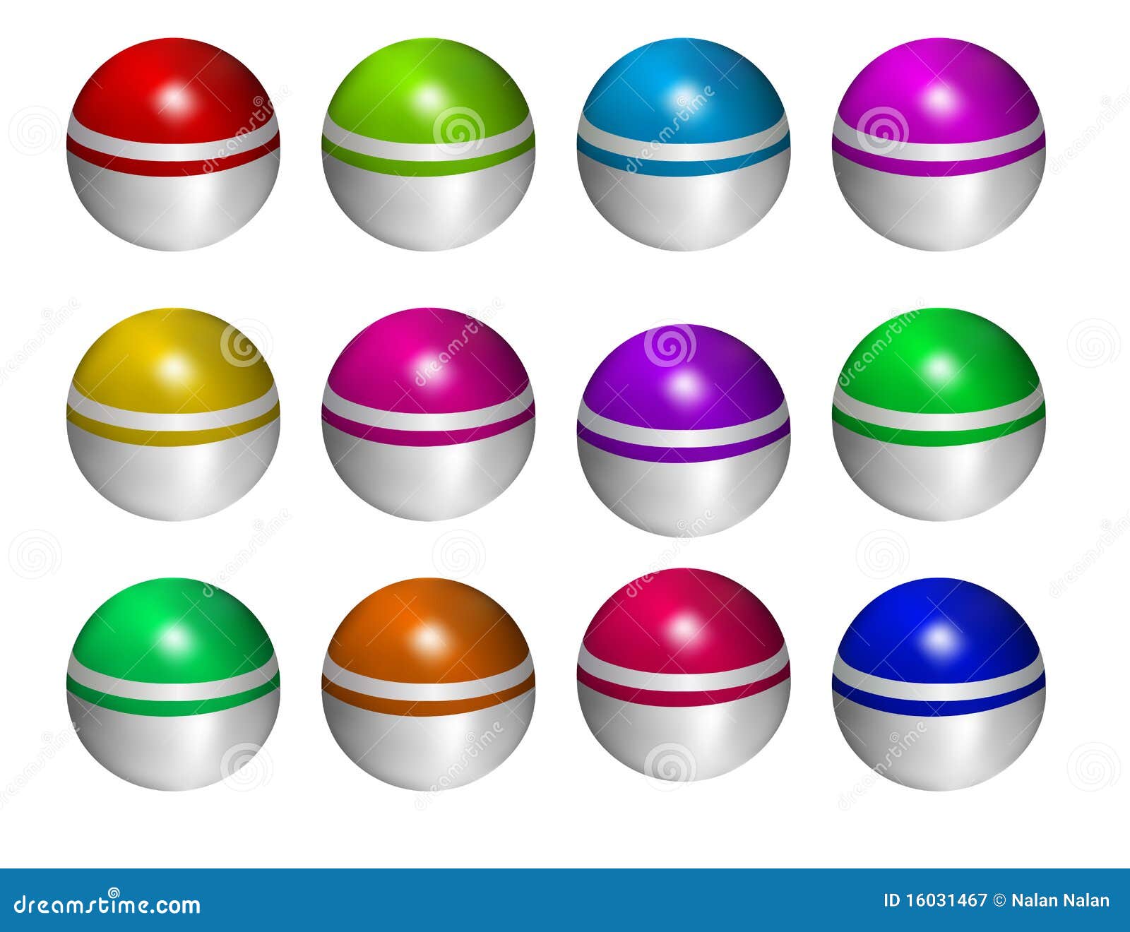 Balls stock vector. Illustration of vector, sport, single - 16031467