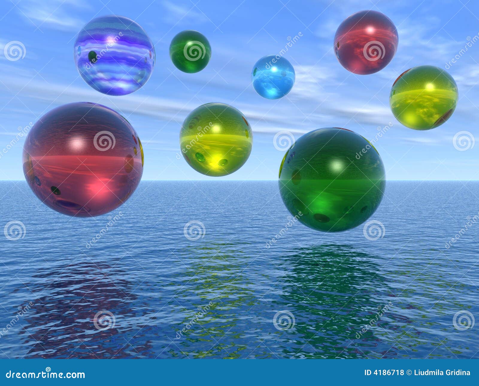 Balls stock illustration. Illustration of beautiful, clean - 4186718