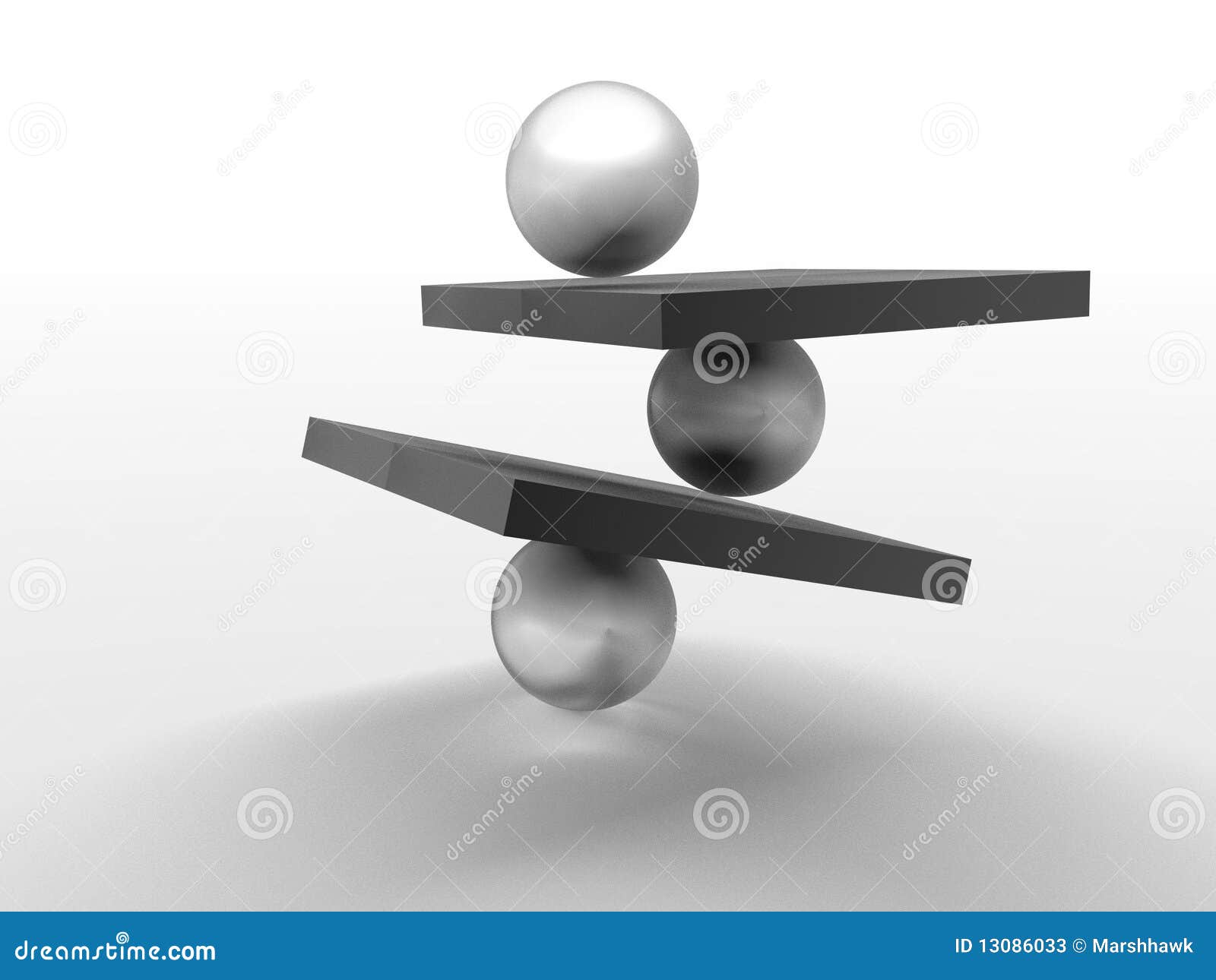 Balls balancing stock illustration. Illustration of white - 13086033