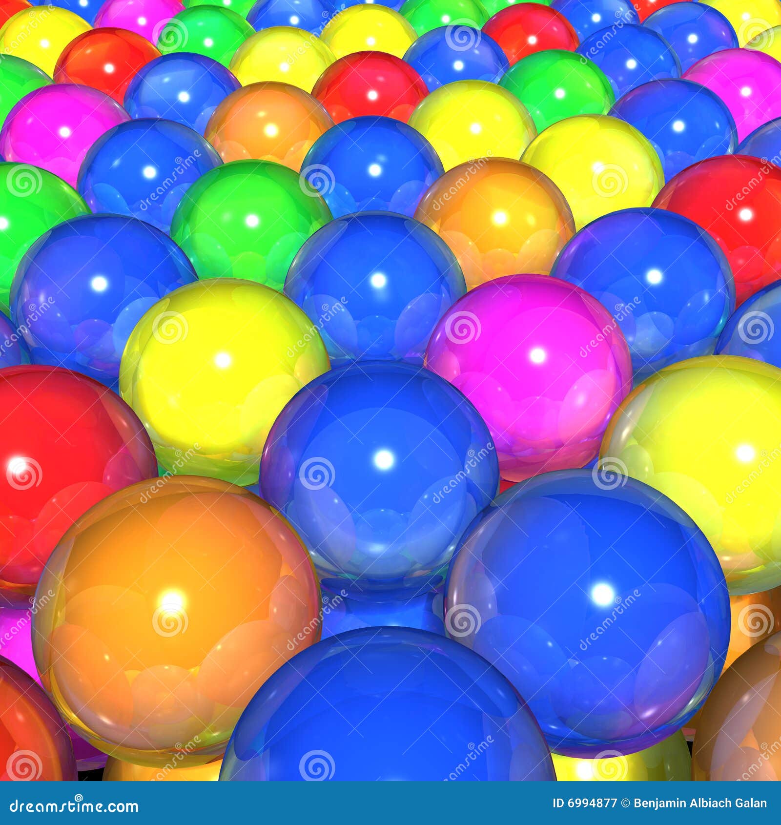 Balls of colors stock illustration. Illustration of ball - 6994877