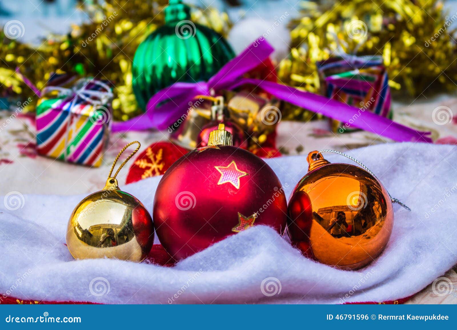 Balls for the festivals stock photo. Image of december - 46791596