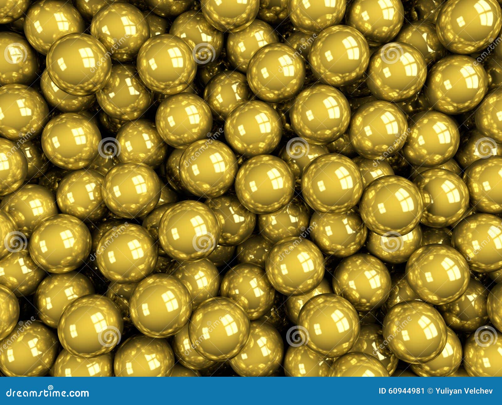 Balls gold glossy stock illustration. Illustration of white - 60944981
