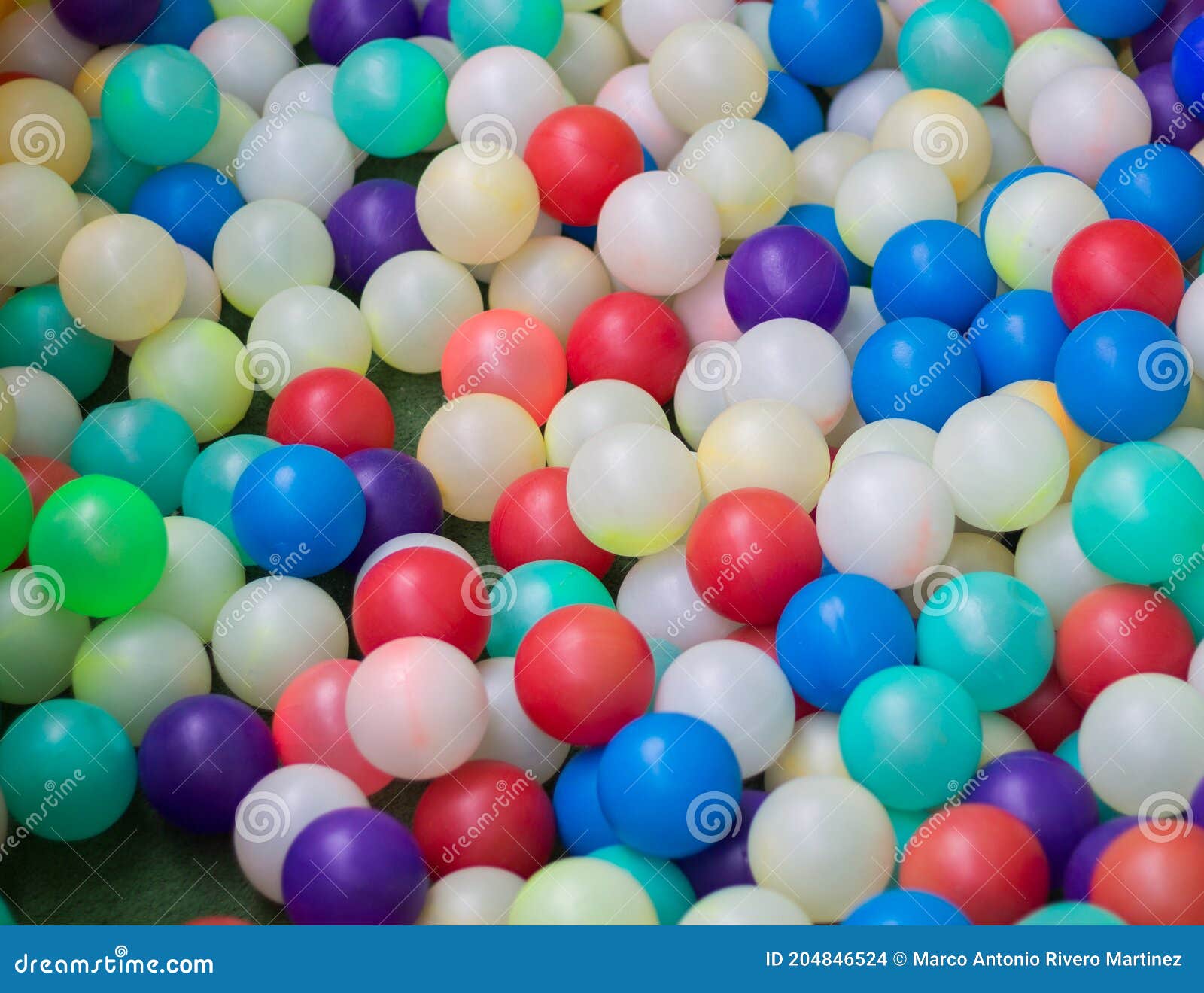 Balls of Many Colors and Sizes Stock Photo - Image of playing, children ...