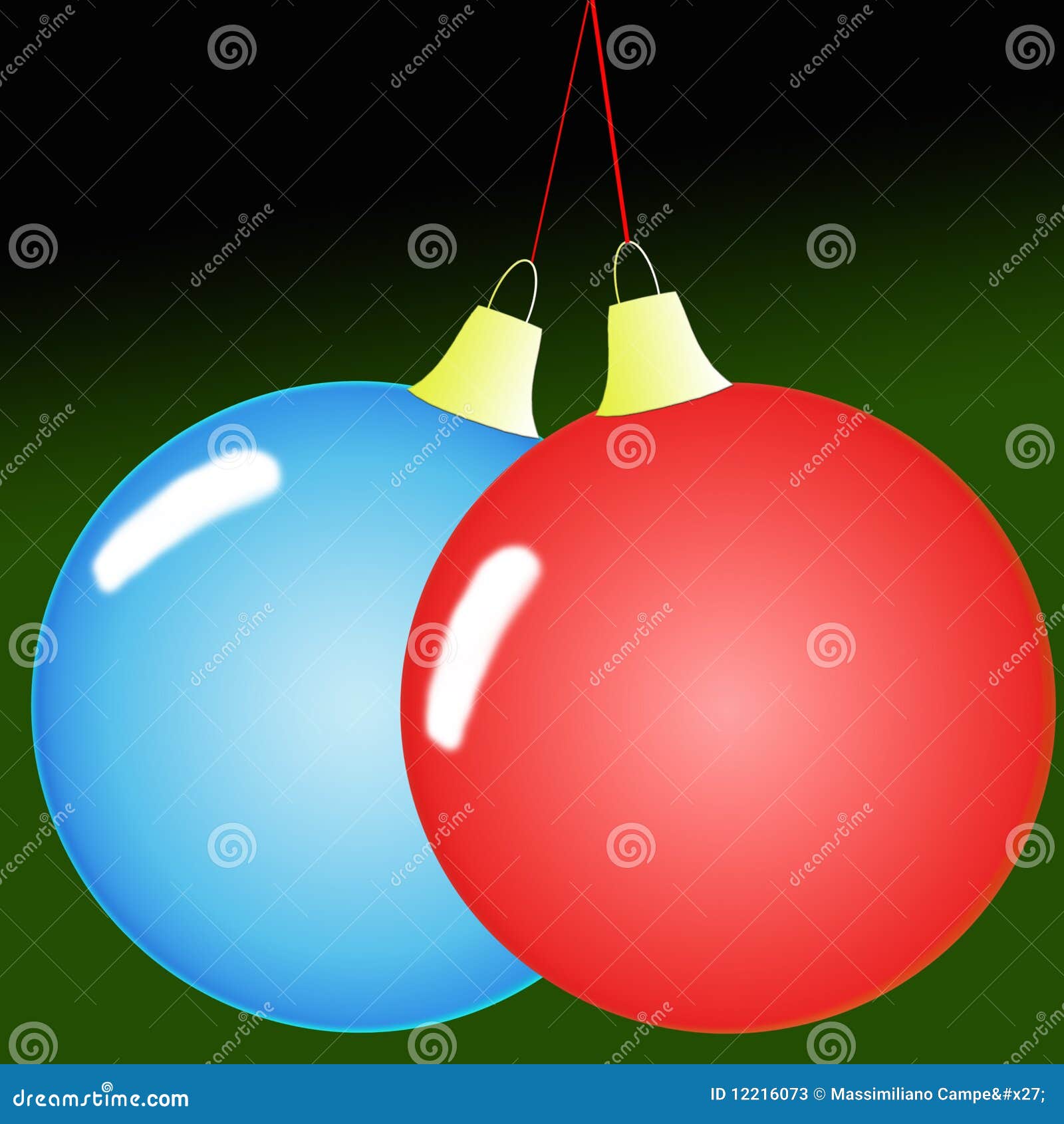 Balls of native stock illustration. Illustration of holiday - 12216073