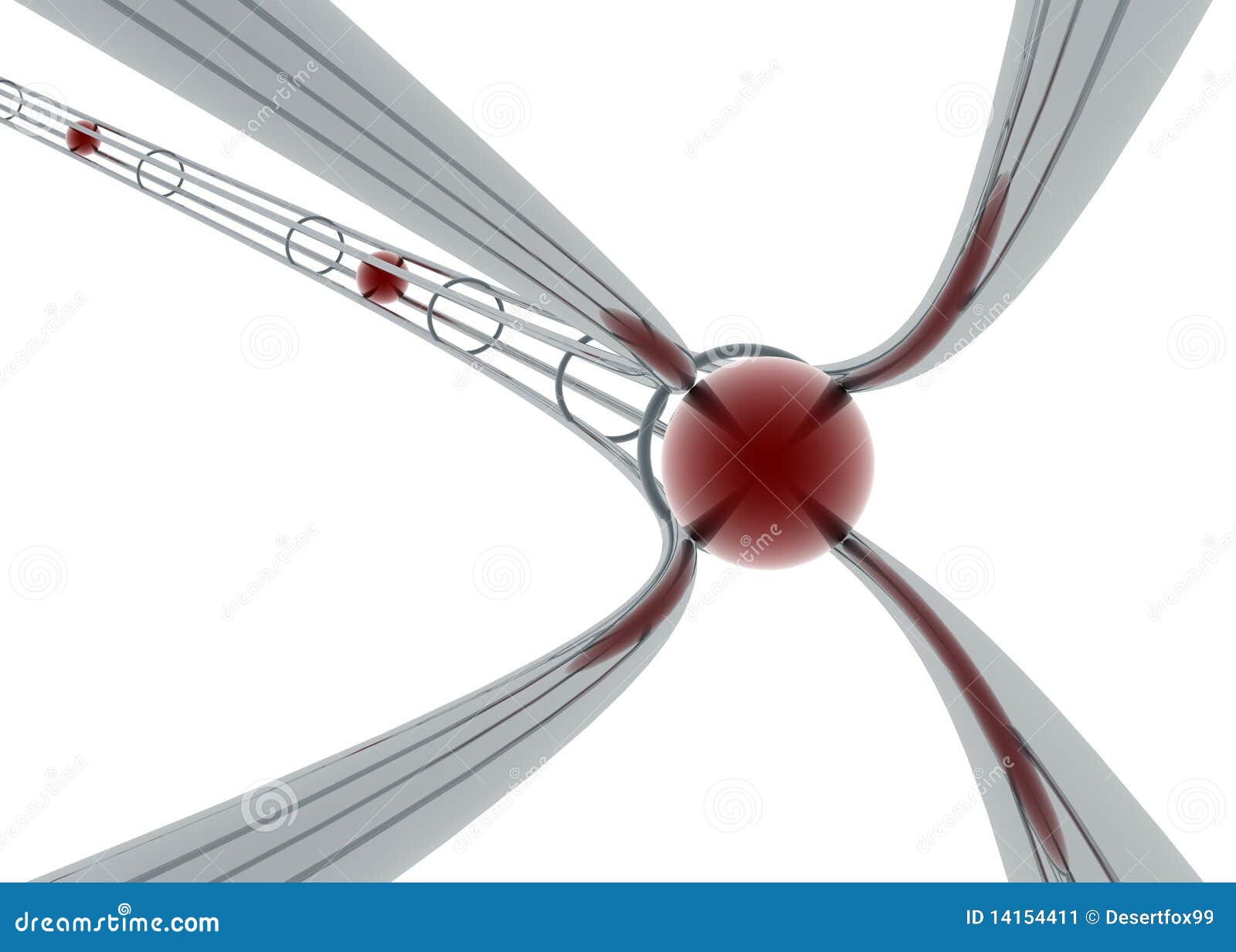 Balls and path stock illustration. Illustration of abstract - 14154411