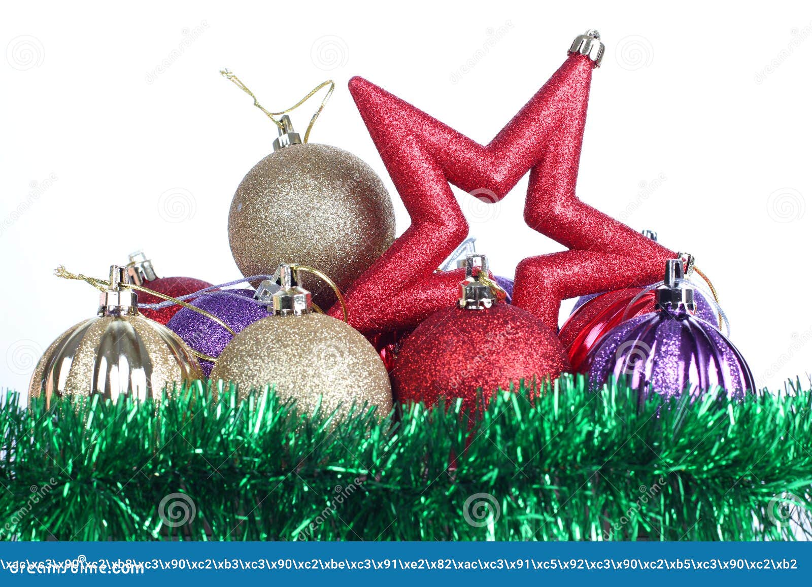 Balls and star stock photo. Image of sphere, hanging - 21746276