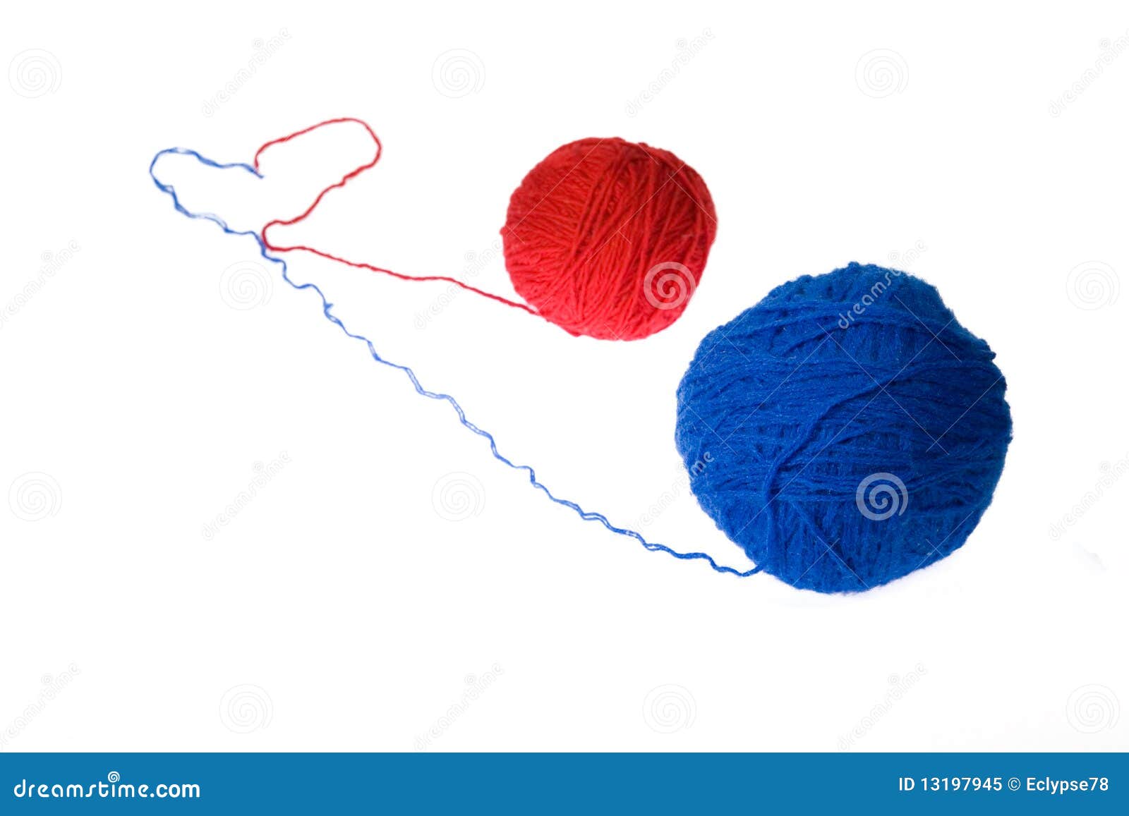 Balls of thread stock image. Image of hobby, creative - 13197945