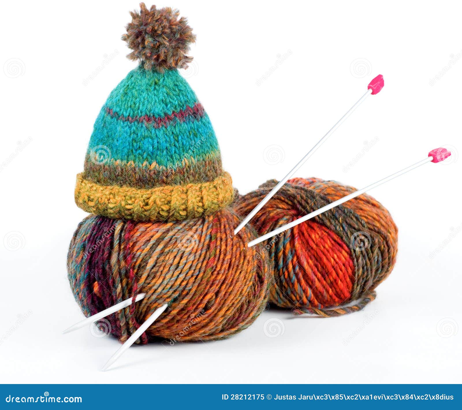 Balls of wool stock image. Image of fashion, craft, fluffy - 28212175