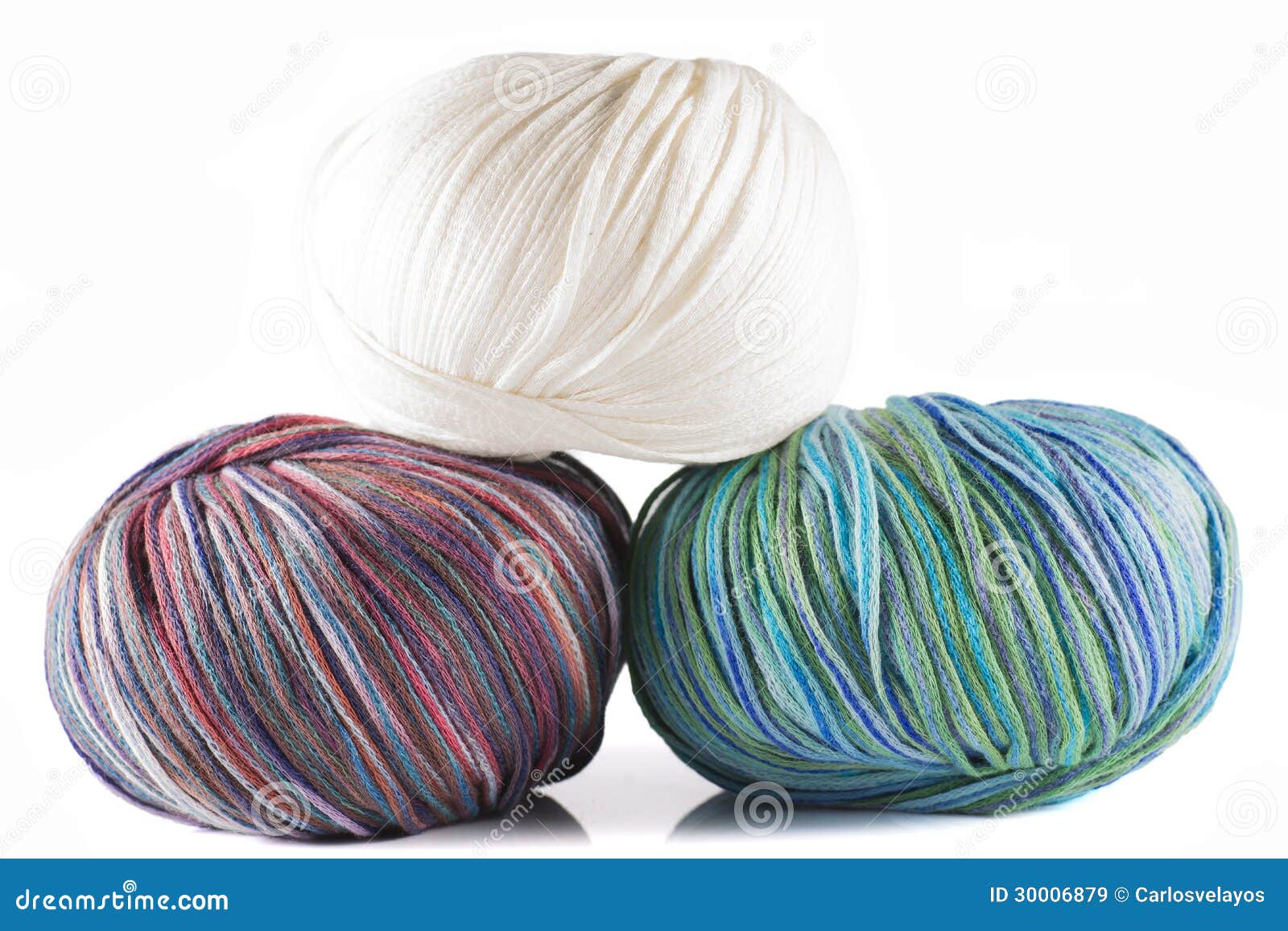 Balls of Wool stock image. Image of needlework, clothing - 30006879
