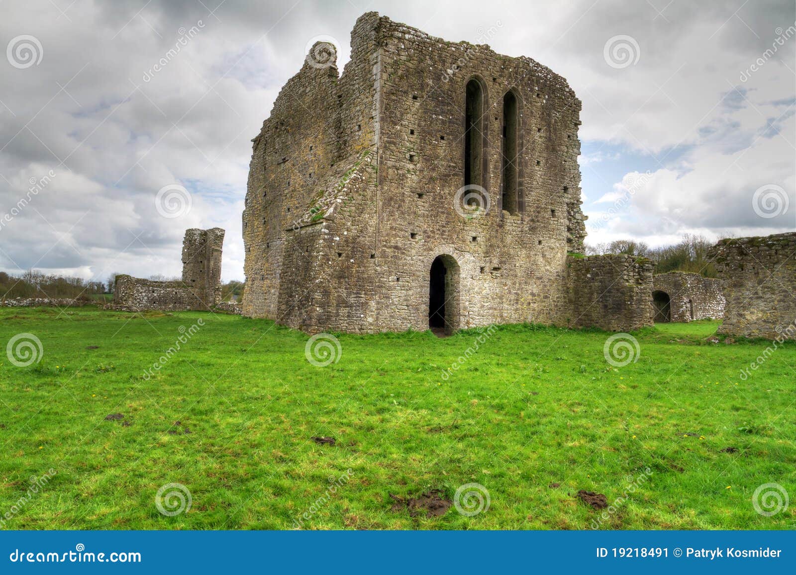 Ballybeg Priory stock image. Image of landscape, church - 19218491