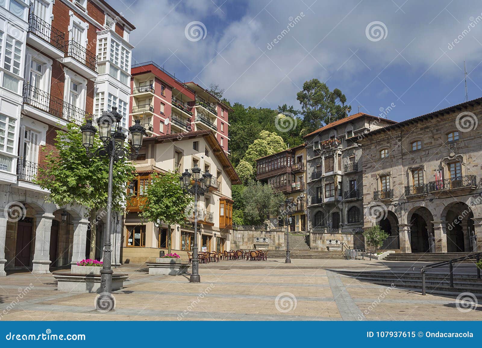 Balmaseda editorial image. Image of biscay, landscape - 107937615
