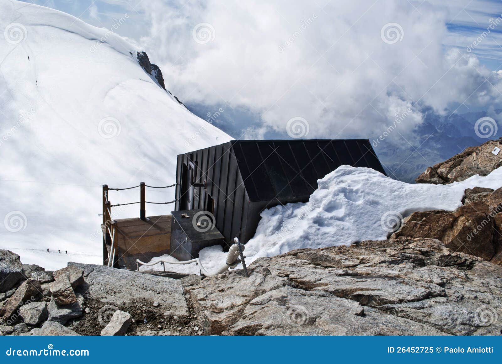 Balmenhorn stock image. Image of bivouac, ridge, alpinism - 26452725
