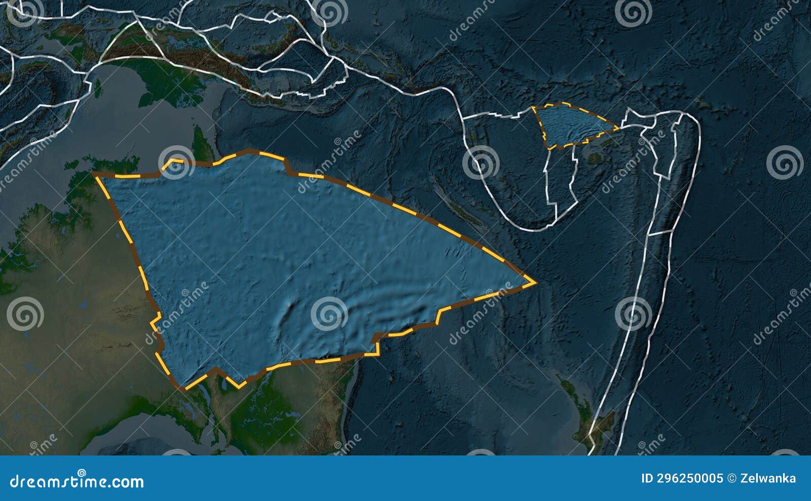 Balmoral Reef Plate Extracted. Fahey. Physical Stock Illustration ...