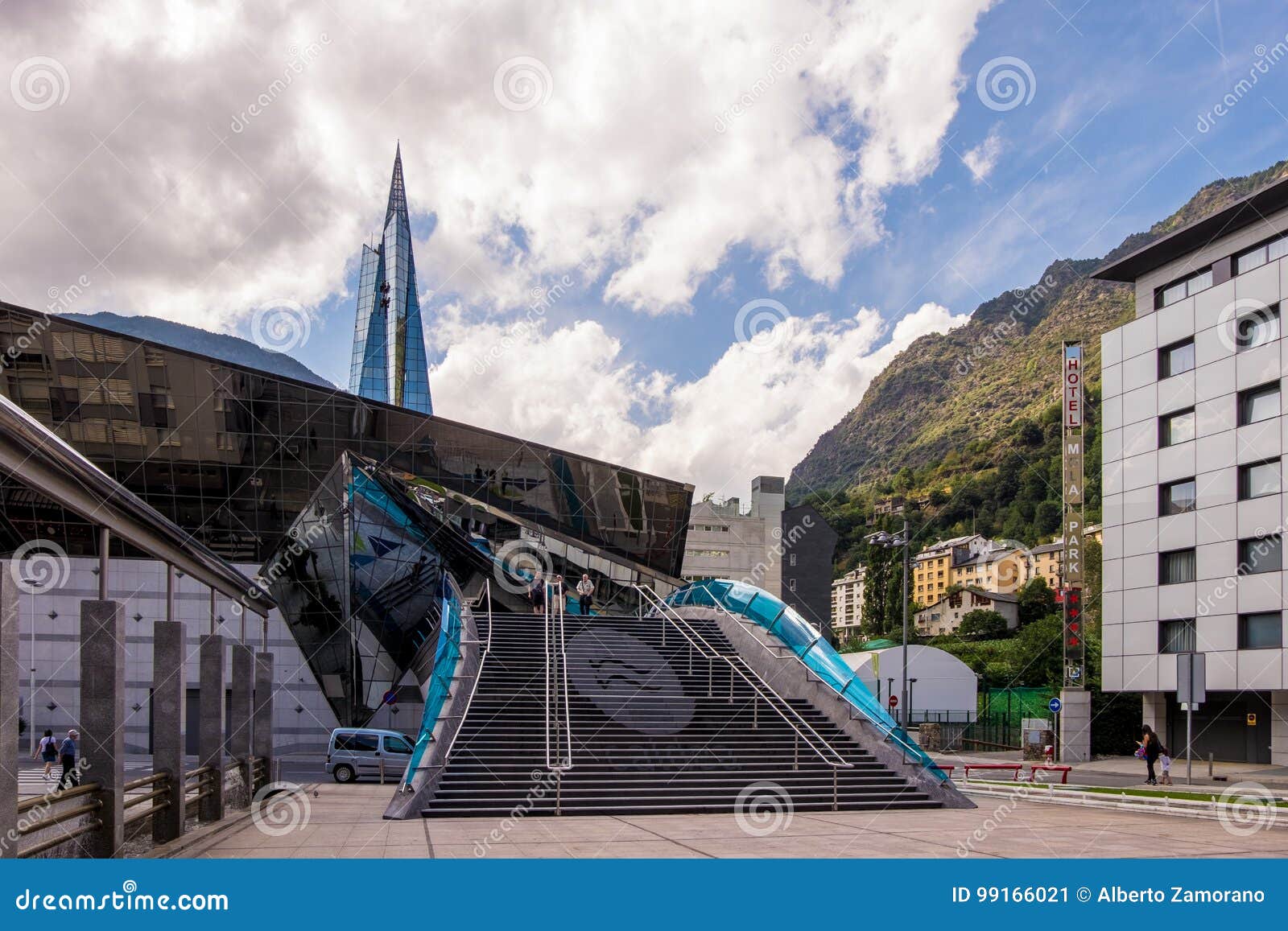 Balneary termal de Caldea foto editorial. Imagen de andorrano - 99166021